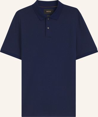 HUGO BOSS Polo L-Perry 141 Regular Fit blau