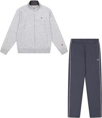 Champion Legacy-Full Zip Sweatsuit with Logo Survêtement, Gris (EM021), M Homme