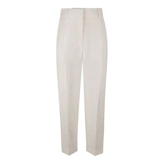 Alexander McQueen Cady Hose - - Trousers - Damen - Wei&szlig; - M