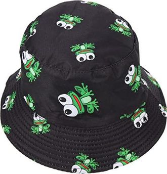 STOBOK Chapeau bob grenouille dété pour la pêche et le voyage, la plage, pour femmes, adolescentes, adultes