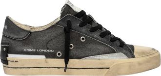 Crime London Homme, Chaussures, Noir, Taille: 42 EU Recut Baskets