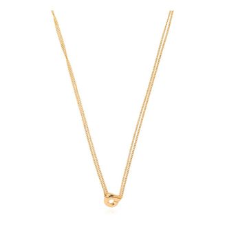 Ferragamo Newgan Halskette mit Anh&auml;nger - - Accessories - Damen - Gelb - ONE SIZE