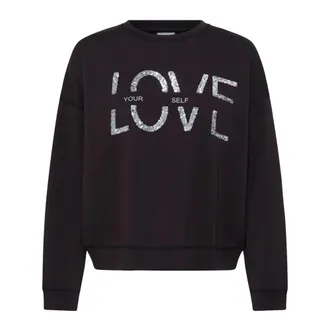 Ichi Ichi - SweaT-shirts & SweaT-shirts &agrave; capuche - Femme - Sweatshirts et sweats &agrave; capuche - Brun - Taille: 44 FR