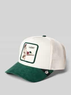 Goorin Brothers Trucker Cap mit Motiv-Patch Modell Suede Duck