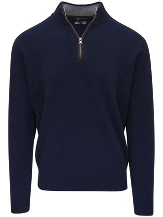 Peter Millar pull en maille - Bleu