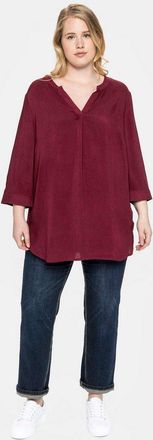 Sheego Klassische Bluse Tunika