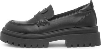 Rocket Dog Dandy Damen Loafer, Schwarz, Schwarz, 36 EU