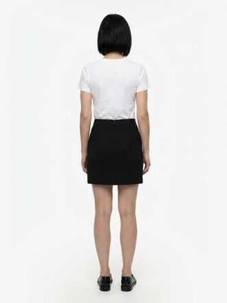 Dolce & Gabbana Womens Black Elastane Mini Skirt