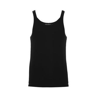 Dolce & Gabbana &Auml;rmelloses Top - - Tops - Herren - Schwarzk - L