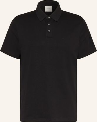Calvin Klein Jersey-Poloshirt Classic Fit schwarz