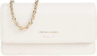 Emporio Armani Femme, Sacs, Beige, Taille: ONE Size Leather Clutch