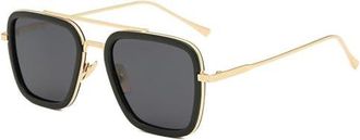 Generic Lunettes De Soleil Carr&eacute;es Polaris&eacute;es &Agrave; Grande Monture, Tendance, For Hommes Et Femmes, Id&eacute;ales For Les F&ecirc;tes, Les Photos De Vacances Et Le Sport.(Gol