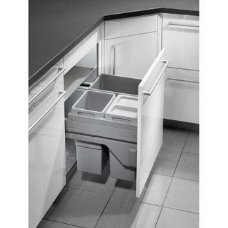 Format Format Einbauabfallsammler, Euro Cargo-S, 3610631,KB 600, 56l, hellgrau