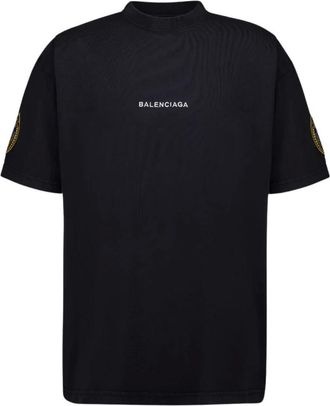 Balenciaga Herren, Oberteile, Schwarzk, MGr&ouml;&szlig;e
