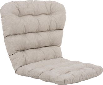 Patio Hochlehner Auflage Folio 128 x 80 cm Gartenstuhl Polster gesteppt Befestigungsstreifen am Rückenteil