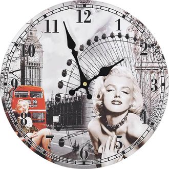 tidyard Wanduhr Marilyn Monroe, 30 cm