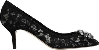 Dolce & Gabbana Femme, Chaussures, Noir, Taille: 39 1/2 EU Escarpins &agrave; talons aiguilles Bellucci