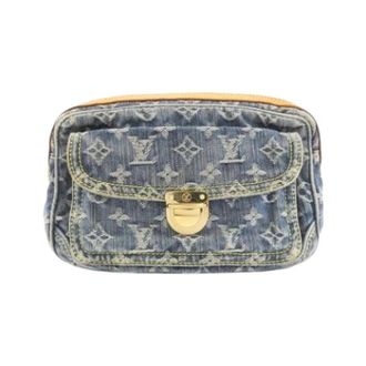 Louis Vuitton Pre-owned Monogram Denim Bum Bag - - Pre-owned - Damen - Blau - ONE SIZE
