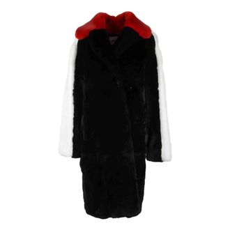 Msgm Msgm, Damen, Jacken, Schwarzk, 2XSGröße