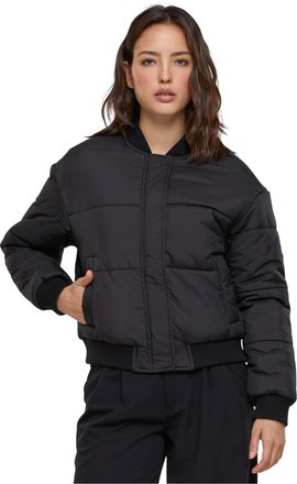 Urban Classics Damen Jacke Ladies Puffer Blouson black 5XL
