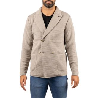 Paoloni Veste Contemporaine - Homme - Vestes - Beige - Taille: L