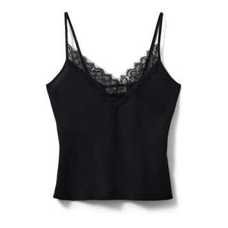 Sofie Schnoor Schwarzes Strap Top 1000 - Snos670 - - Tops - Damen - Schwarzk - L