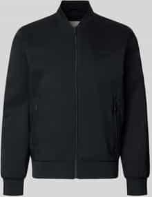 Calvin Klein Bomberjacke mit Rei&szlig;verschlusstaschen Modell MATTE