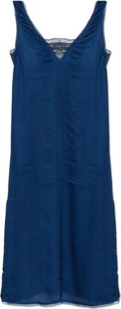 Zadig&Voltaire Femme, Robes, Bleu, Taille: 42 FR Renzo Satin Dress