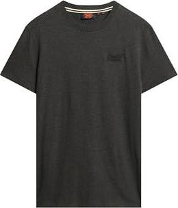 Superdry T- Shirt Lisa, Raven Black Marl, XL Homme
