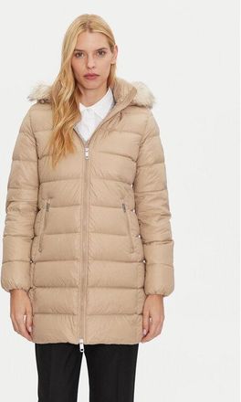 Tommy Hilfiger Daunenjacke WW0WW43122 Beige Regular Fit