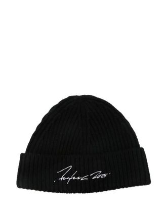 Kenzo Caps & M&uuml;tzen - Ribbed Wool Blend Hat - Gr. ONE SIZE - in Schwarz - f&uuml;r Damen