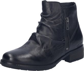 Josef Seibel Damen Klassische Stiefeletten Kate.18,Weite G (Normal),Wechselfußbett,uebergangsschuhe,uebergangsstiefel,schwarz,41 EU