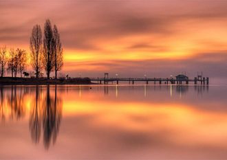 Calvendo Poster 59,4 x 42,0 cm Querformat Lichtblick| Bilder, Kunstdruck, Wandbild, Wanddeko, Prints ohne Rahmen