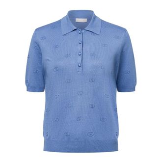 Liu Jo Damen, Strickwaren, Blau, XLGr&ouml;&szlig;e