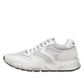 Voile Blanche Wei&szlig;e Sneakers mit Wildleder-Oberseite - - Shoes - Herren - Grau - 40 EU