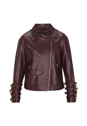 Faina Jacke Frauen Burgund