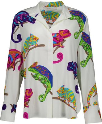 Herzen'sangelegenheit Femme, Blouses et Chemises, Multicolore, Taille: 46 FR Bluse