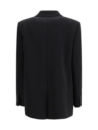 Max Mara Womens Bosco Blazer Nero Triacetate; Polyester Blazers & Vests