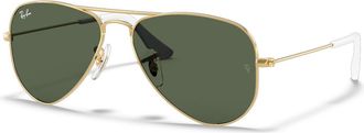 Ray-Ban Sonnenbrillen Gold Fassung Glas Polarisiert 50-13