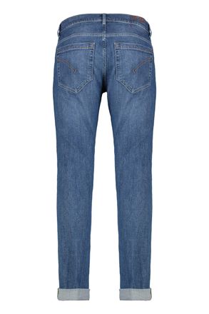 Dondup Mens Jeans George Skinny Medium Wash Cotton
