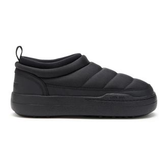 Moon Boot Schwarze Park Sneakers Logo Print - - Shoes - Damen - Schwarzk - 37 EU