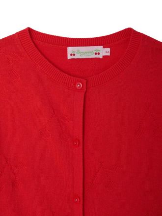 BONPOINT Lysia Cardigan - Red