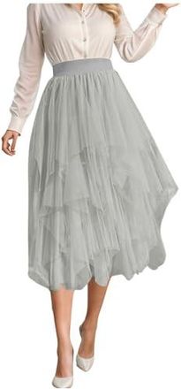 Generic Jupe Longue Bohème Grande Taille Grossesse Verte Boheme Parachute Violette Boutonnée Dye Gainante Cachemire Poches Fluo Fete Patchwork Canard Foulard 