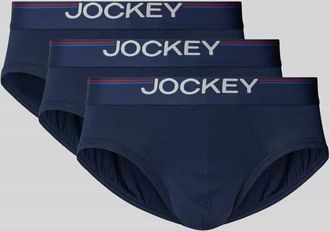 Jockey Slim Fit Briefs mit Logo-Detail im 3er-Pack