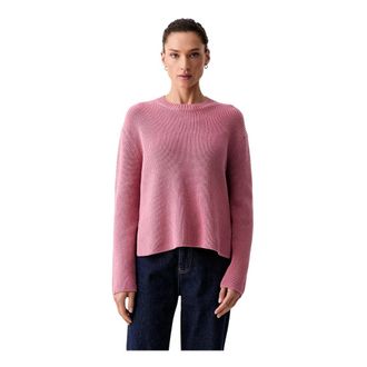 Marc O'Polo Rundhals-Strickpullover - - Knitwear - Damen - Rosa - S