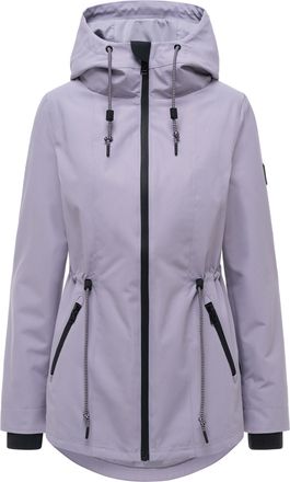 Navahoo Damen &Uuml;bergangsjacke Blumentanz mit Kapuze