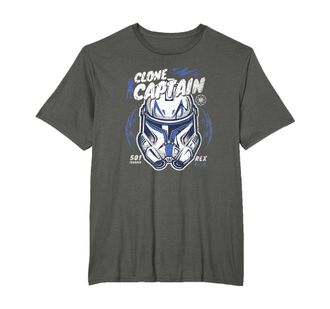 Star Wars The Clone Wars Clone Captain Rex Helmet T-Shirt
