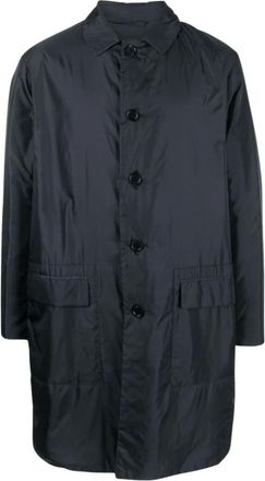 Aspesi Homme, Manteaux, Bleu, Taille: L Long Padded Coat