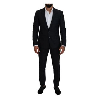 Dolce & Gabbana Homme, Costumes, Noir, Taille: S Single Breasted Suits