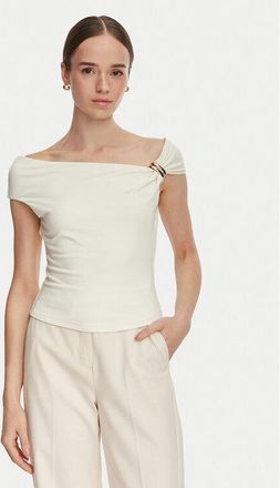 Guess Bluse W6YP48 K4527 Creme Regular Fit